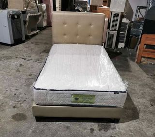 Free delivery super single bed frame, Furniture & Home Living ...