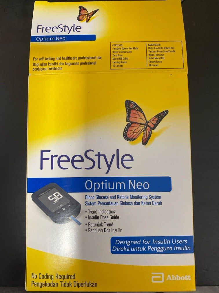 Freestyle optium neo, Health & Nutrition, Health Monitors & Weighing ...
