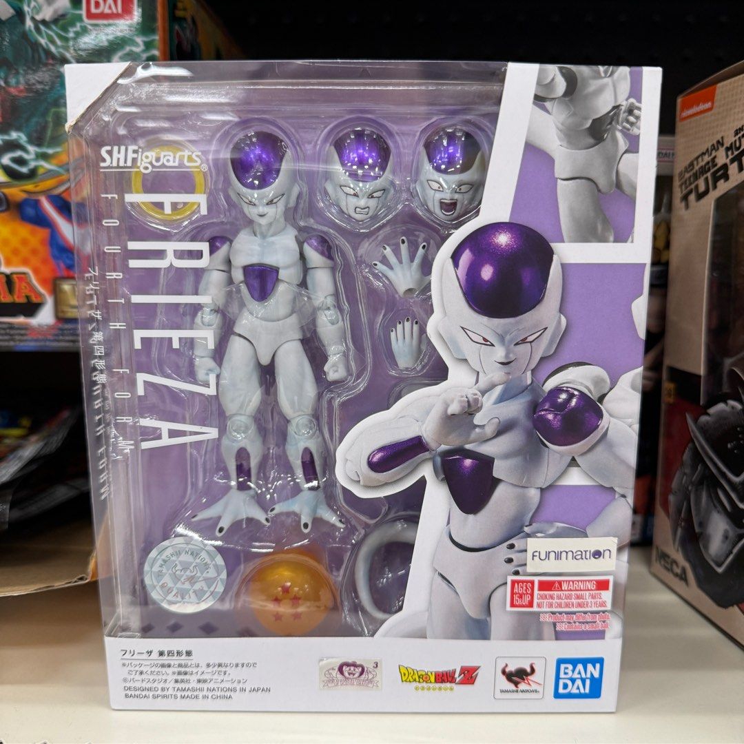 FRIEZA FOURTH FORM Dragon Ball Z S.H. Figuarts, Hobbies & Toys, Toys ...