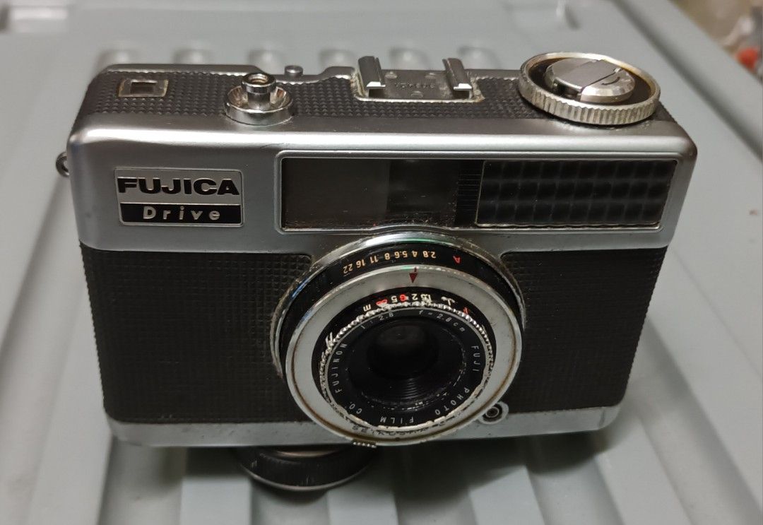 Fujica Drive 35mm Half Frame Camera, Photography, Cameras on Carousell