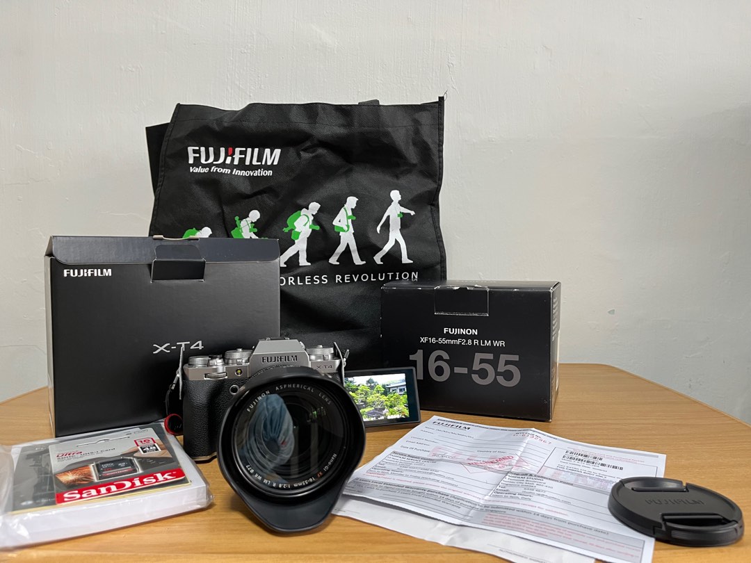Fujifilm XT4 camera only , Photography, Cameras on Carousell
