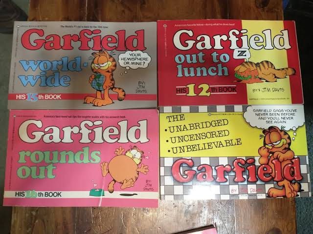 Garfield Comic Books Collection, Hobbies & Toys, Books & Magazines ...
