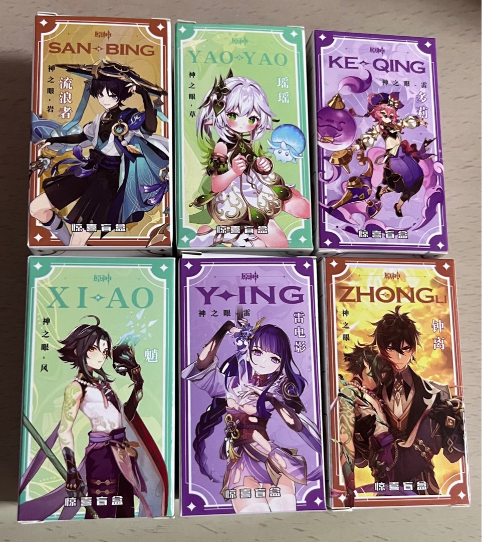 Genshin Impact Blind Box, Hobbies & Toys, Memorabilia & Collectibles ...