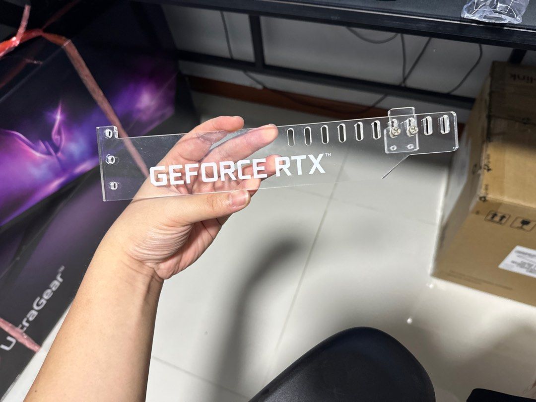 GPU Sag Bracket, Computers & Tech, Parts & Accessories, Other Accessories on Carousell