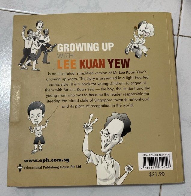 Growing Up with Lee Kuan Yee (Comic), Hobbies & Toys, Books & Magazines ...