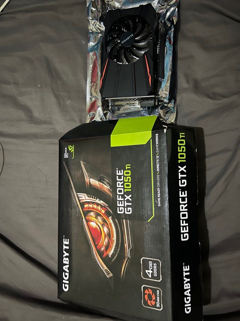 GTX 1050ti GPU 4GB GDDR5, Computers & Tech, Parts & Accessories ...