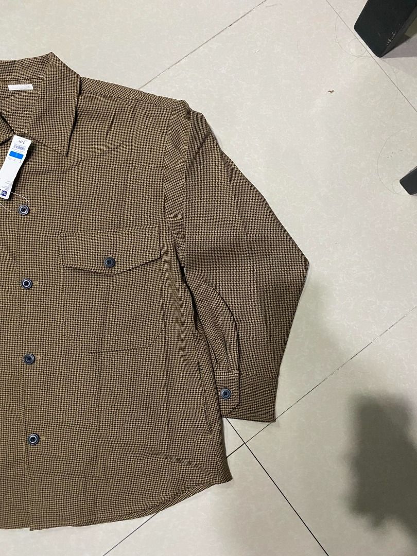 GU C.P.O. Oversized Work Jacket, Men's Fashion, Coats, Jackets and Outerwear on Carousell