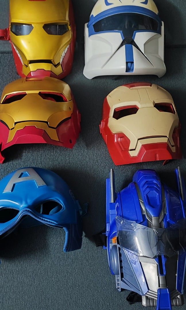 Hasbro Marvel Star Wars and Optimus Prime Masks, Hobbies & Toys ...