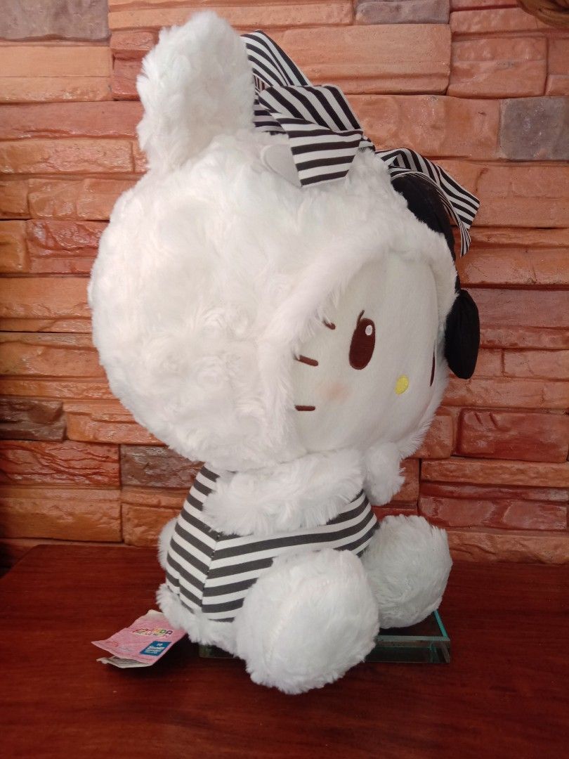 HELLO KITTY PANDA, BLACK & WHITE RARE EDITION, BNWT 14-15 INCHES ...