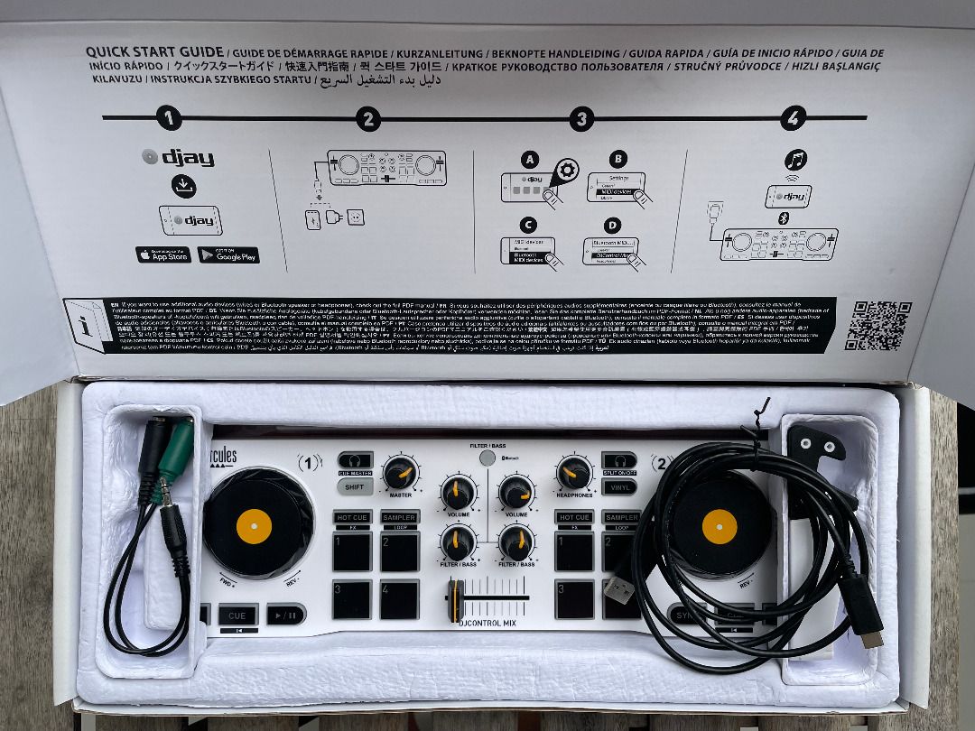 Hercules | DJControl Mix | Wireless Portable Controller for Smartphone ...