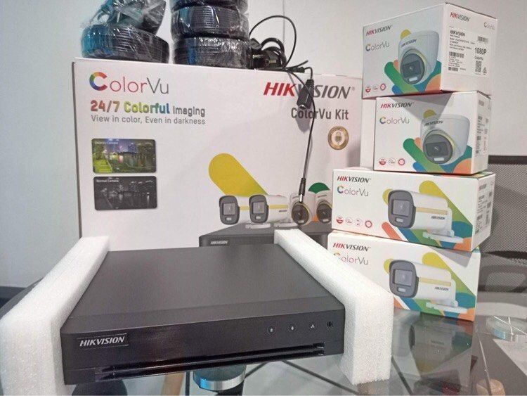 Hikvision TVI-Lite-8CH4D4B-2MP-ColorVu, Furniture & Home Living, Security & Locks, Security ...