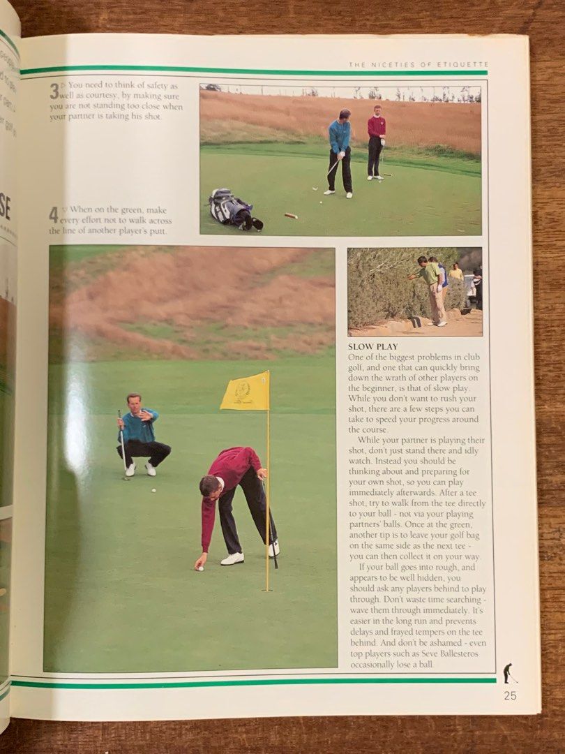 HOW TO PLAY GOLF ; A COMPLETE STEP-BY-STEP COURSE FROM STARTING OUT TO ...