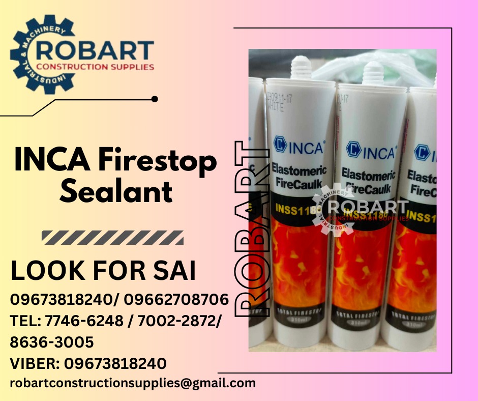 INCA Firestop Sealant, Commercial & Industrial, Construction Tools ...