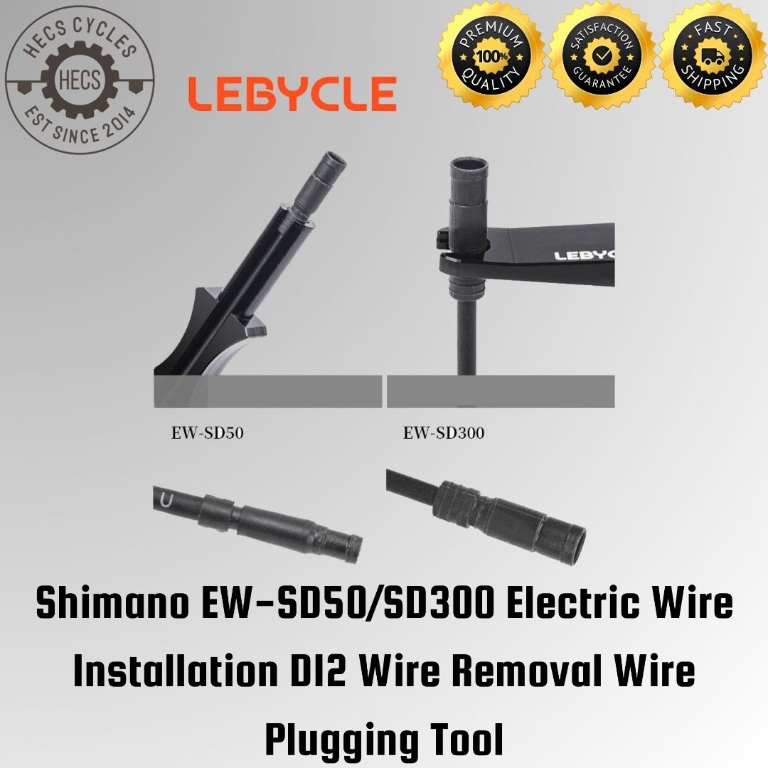 Shimano EW-SD50/SD300 Cable Installation DI2 Cable Removal Cable ...