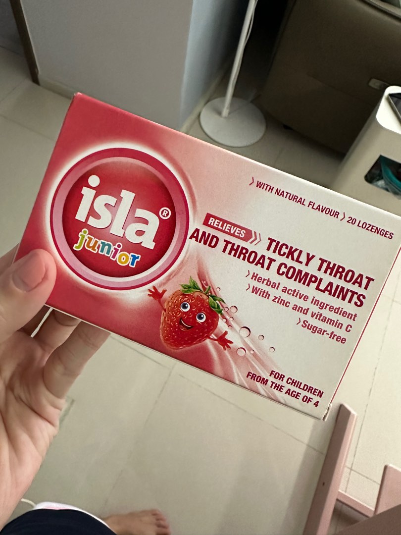 Isla junior tickly throat lozenges, Babies & Kids, Nursing & Feeding ...