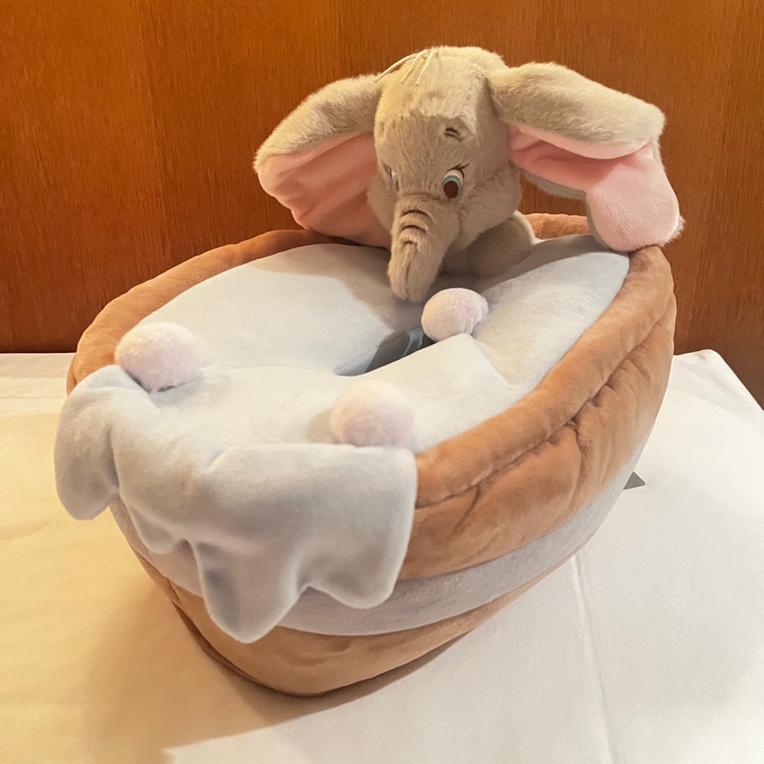 Japan Disneystore Disney dumbo bath time plush tissue holder box ...