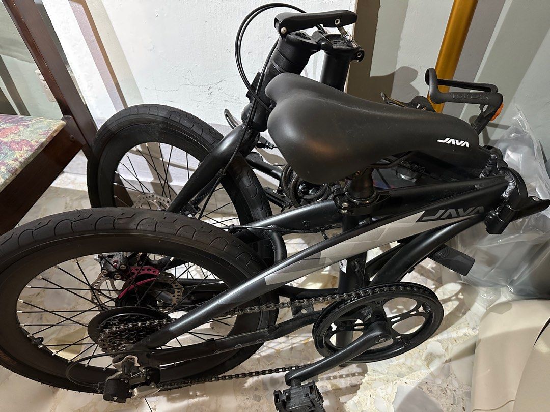 JAVA Zelo v2 20" Foldable Bike 7 Speed Shimano Bike, Sports Equipment ...