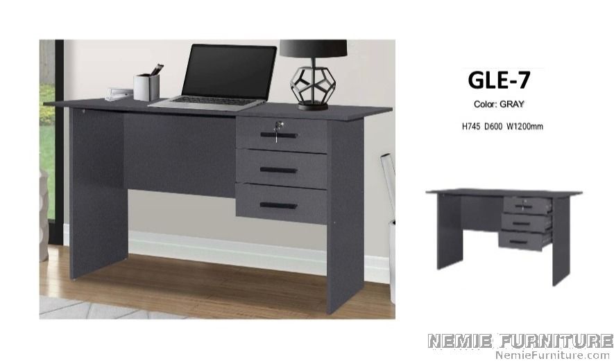 JIT GLE7 office table / study table, Furniture & Home Living, Furniture ...
