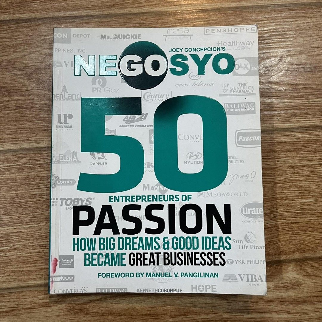Joey Concepcion's NEGOSYO, Hobbies & Toys, Books & Magazines, Fiction ...