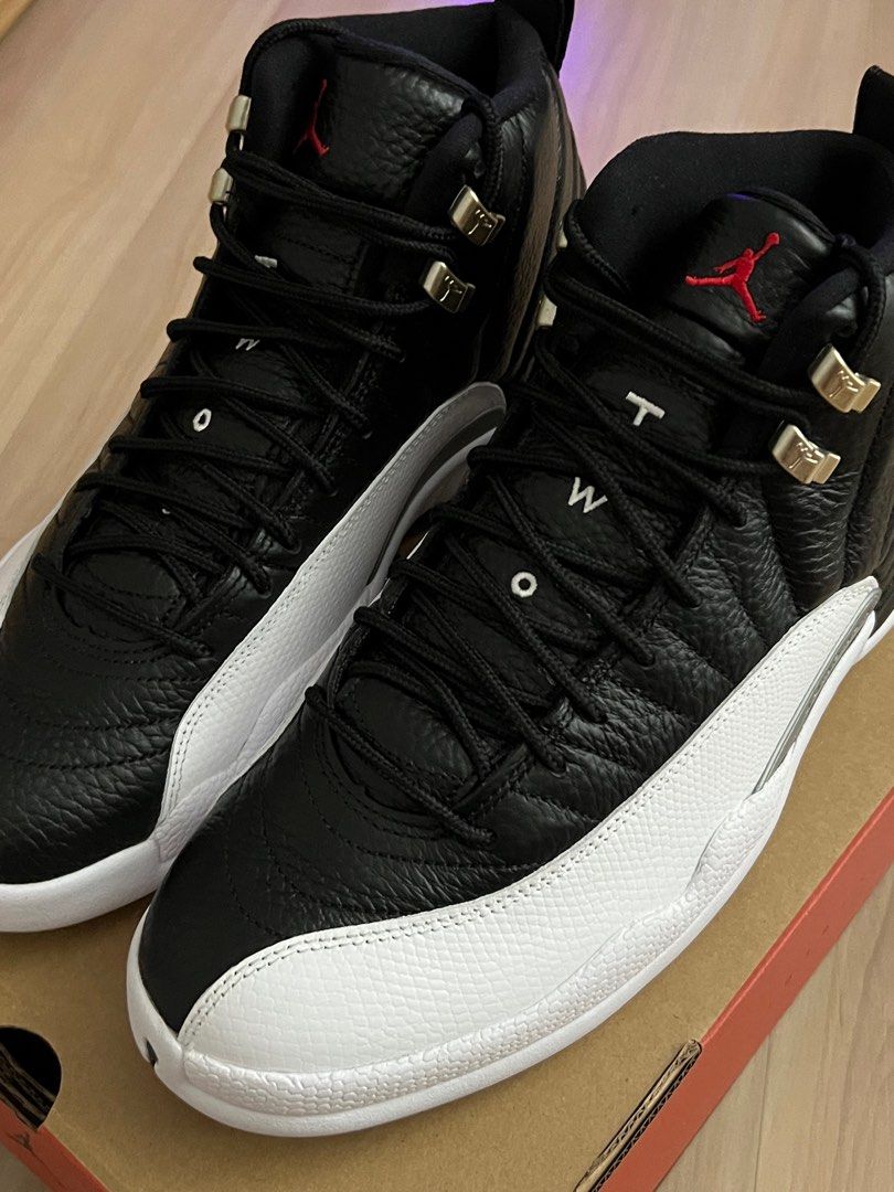 Nike Air Jordan 12 Playoffs, Men's Fashion, Footwear, Sneakers on Carousell
