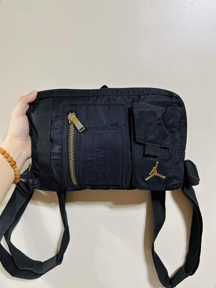 JORDAN CHEST BAG, Men's Fashion, Bags, Belt bags, Clutches and Pouches ...