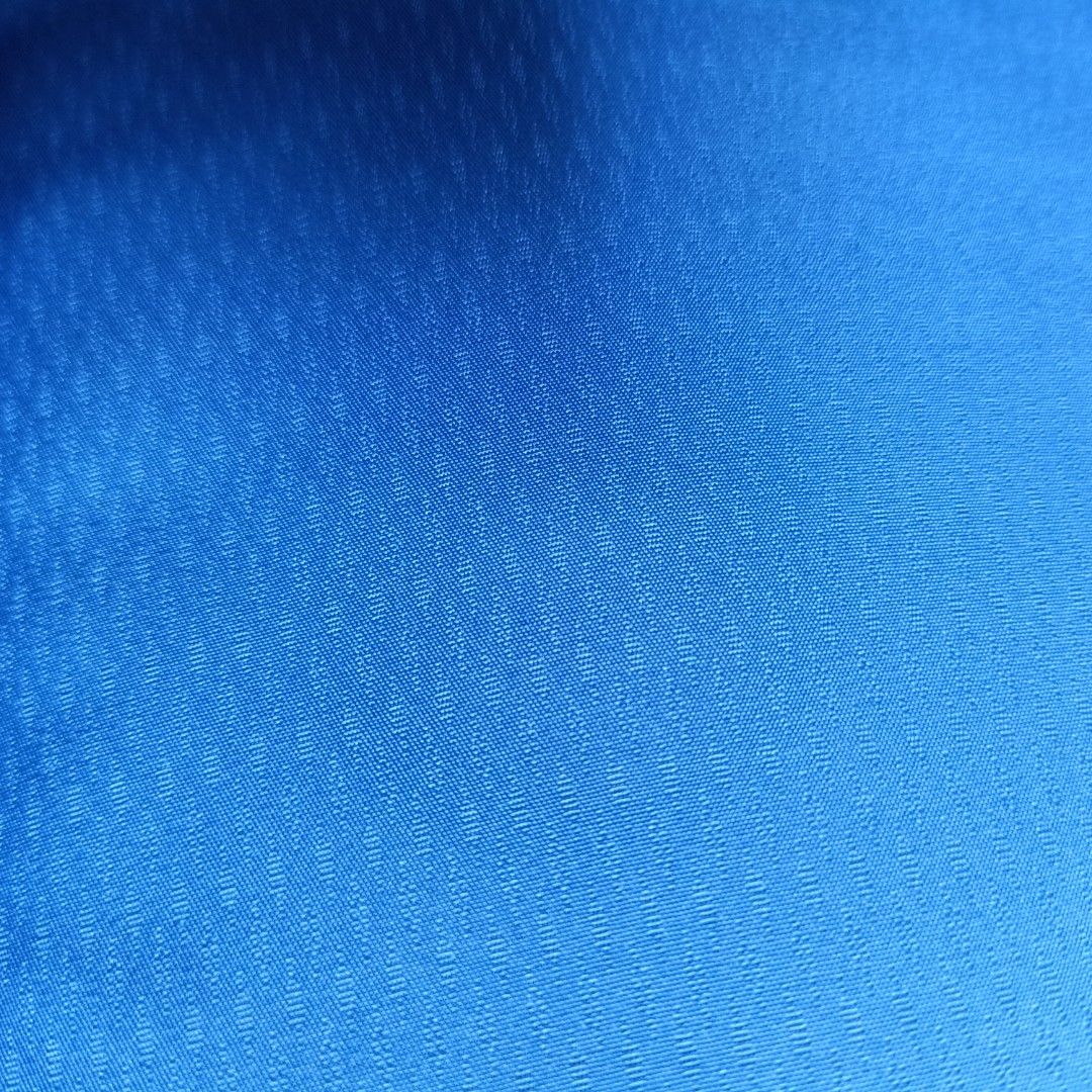 Kain Pasang Ela Baju Melayu 4mtr Plain Blue, Men's Fashion, Muslim Wear ...