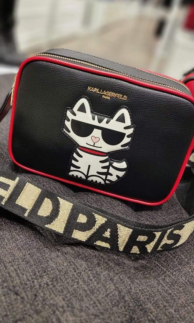 KARL LAGERFELD Camera bag, Women's Fashion, Bags & Wallets, Cross-body ...