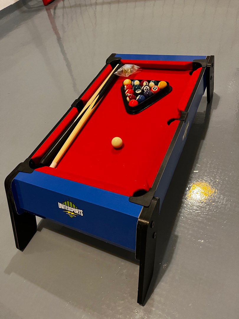 Kids pool table, Hobbies & Toys, Toys & Games on Carousell
