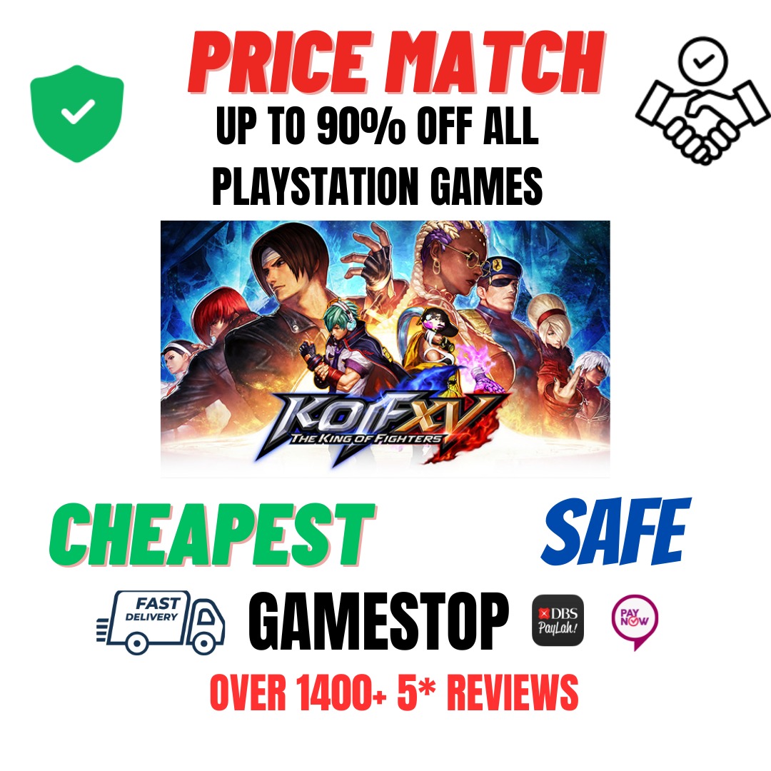 King Of Fighter XV [PS4 Games][PS5 Games], Video Gaming, Video Games, PlayStation on Carousell