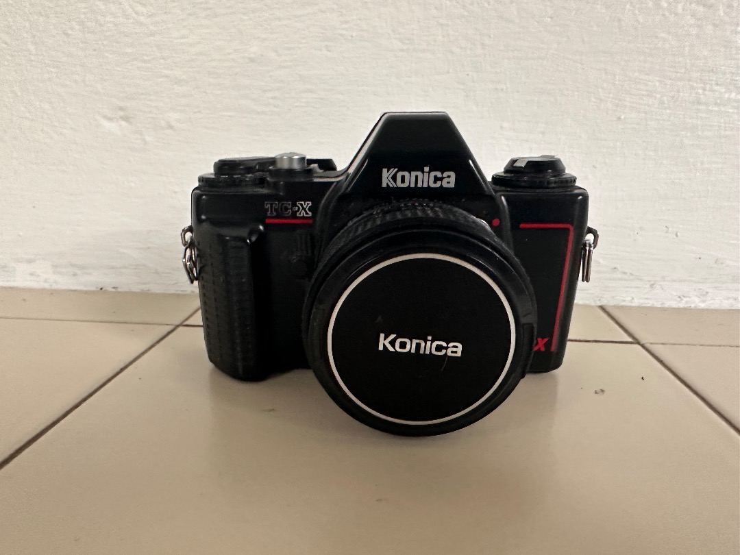 Konica TC-X 35mm Film Camera, Photography, Cameras on Carousell