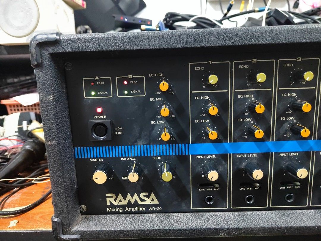 Ku ramsa powered Mixer amp elok, Audio, Soundbars, Speakers ...