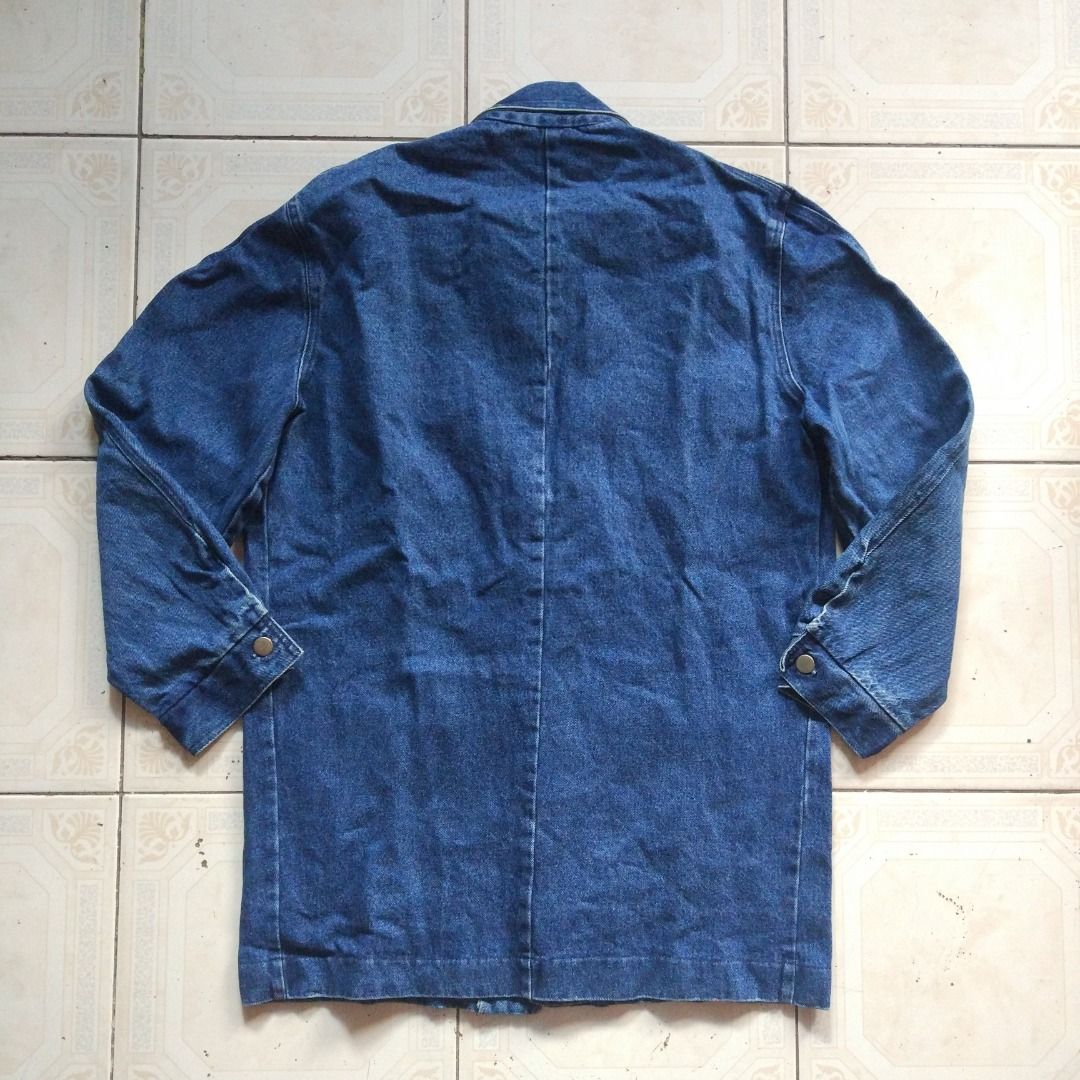 KU USA Denim Chore Jacket M, Men's Fashion, Coats, Jackets and ...