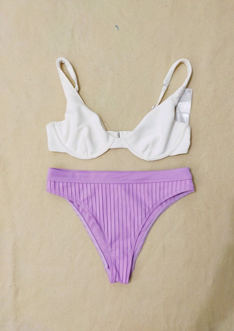 (L) BILLABONG IN THE LOOP X RUBY UNDERWIRED TWO PIECE BIKIMI SWIMSUIT ...