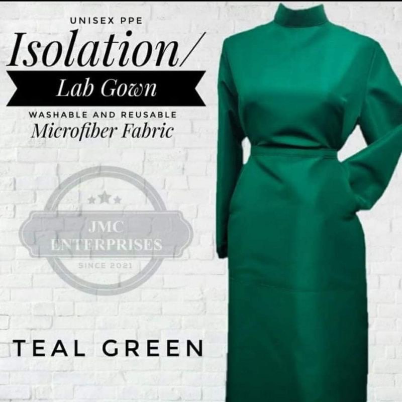 LAB GOWN PPE TEAL GREEN, Women's Fashion, Tops, Others Tops on Carousell