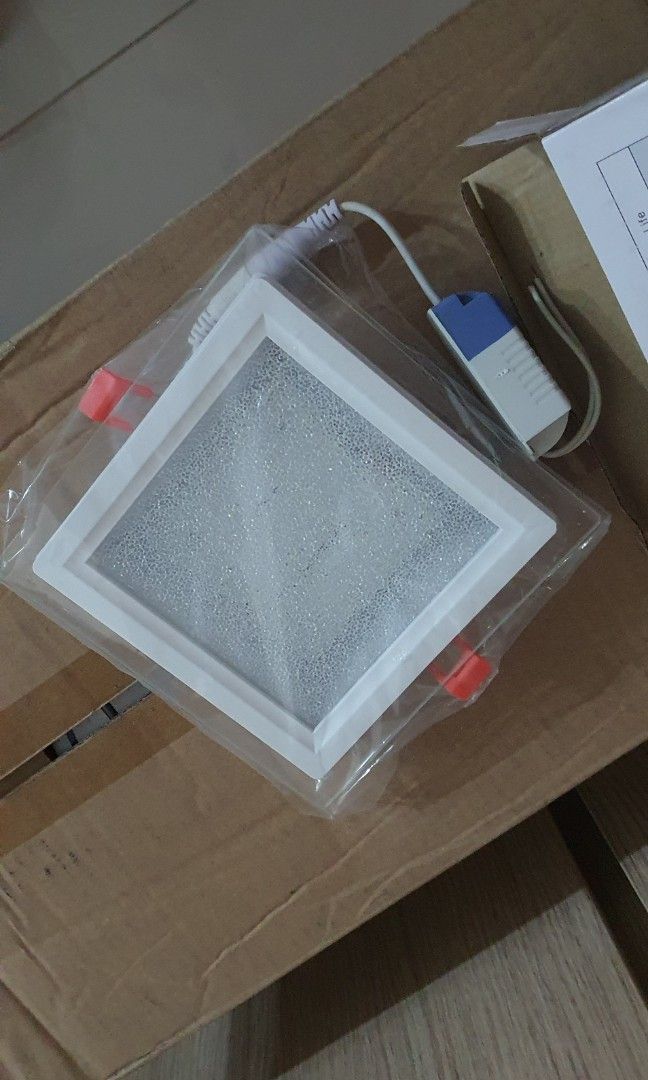 Led glass panel light, Furniture & Home Living, Lighting & Fans ...