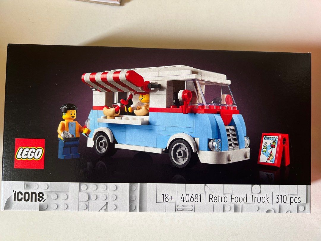 LEGO 40681 GWP Retro Food Truck, Hobbies & Toys, Toys & Games on Carousell