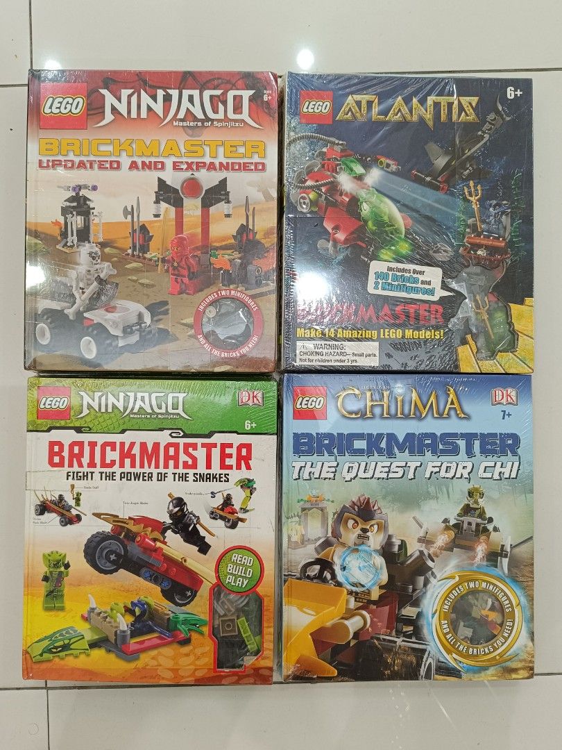 LEGO BRICKMASTER CHIMA NINJAGO Single, Hobbies & Toys, Books ...