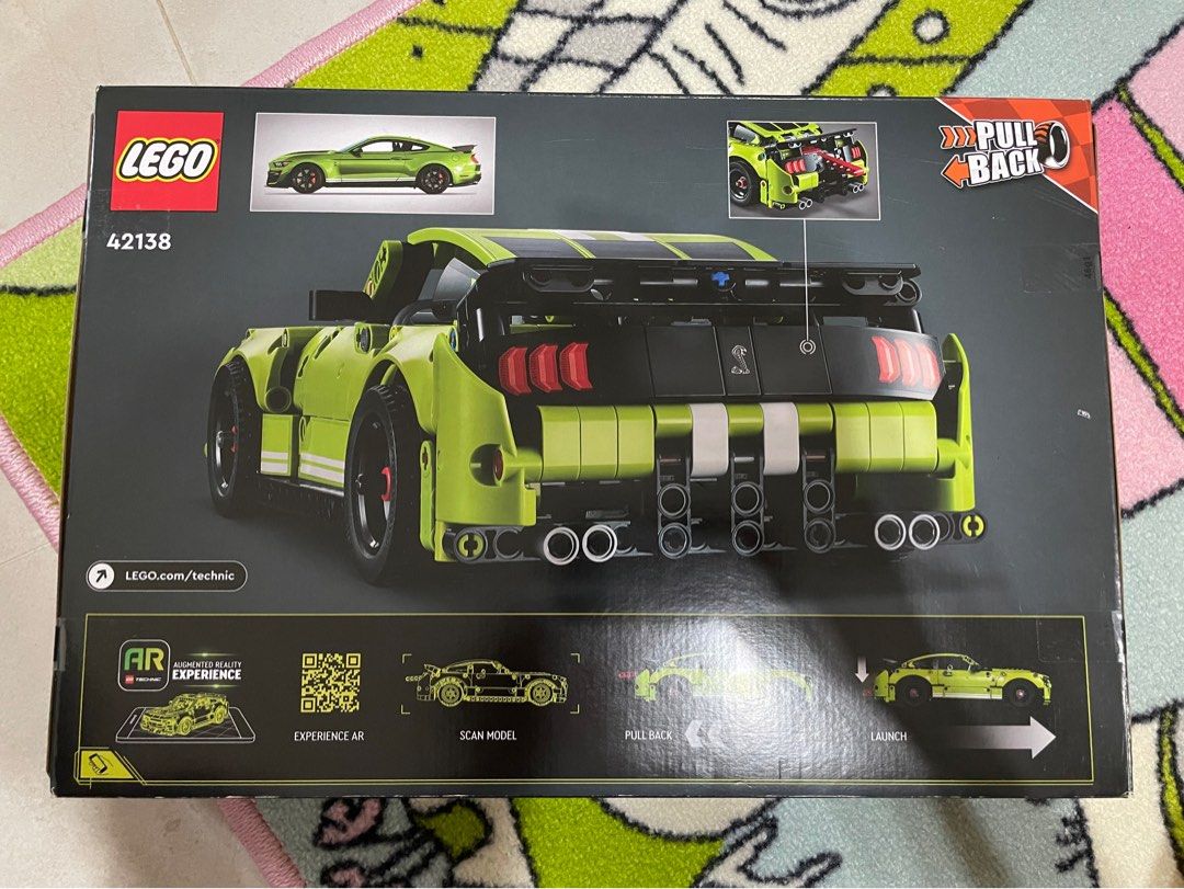 Lego Technic AR ford mustang shelby GT500, Hobbies & Toys, Toys & Games ...