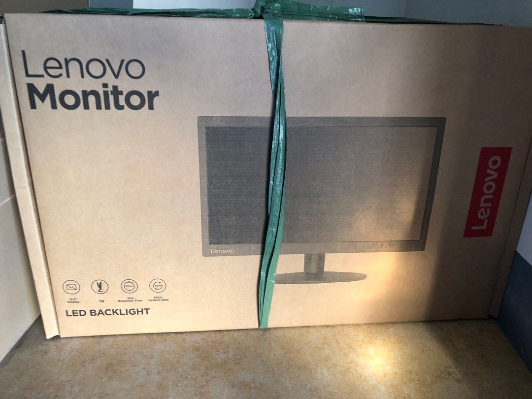 Lenovo Monitor D20-30 Flat Panel Monitor, Computers & Tech, Parts ...