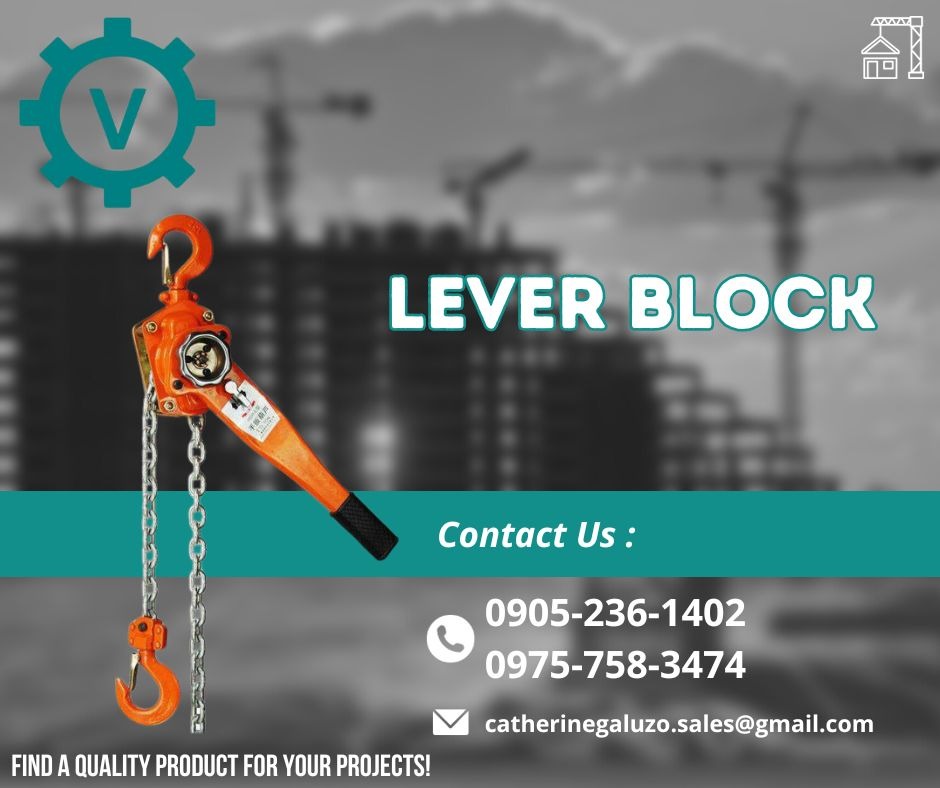 LEVER BLOCK, Commercial & Industrial, Construction & Building Materials ...