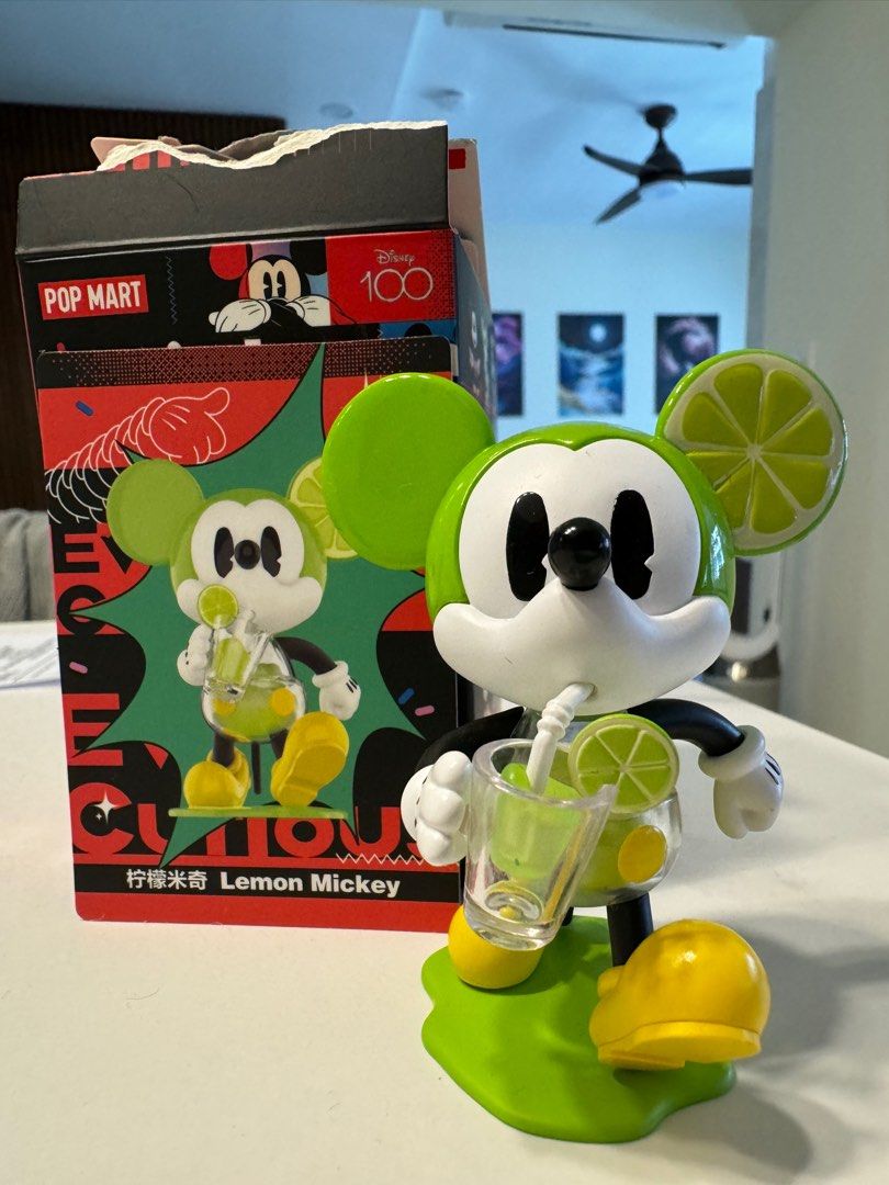 Lemon Mickey Ever-Curious Pop Mart, Hobbies & Toys, Toys & Games on ...