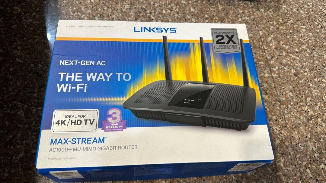 Linksys Router, TV & Home Appliances, Electrical, Adaptors & Sockets on ...