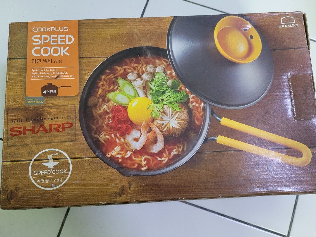 LOCK&LOCK Cookplus Speed Cook Ramen Pot, Furniture & Home Living, Kitchenware & Tableware ...