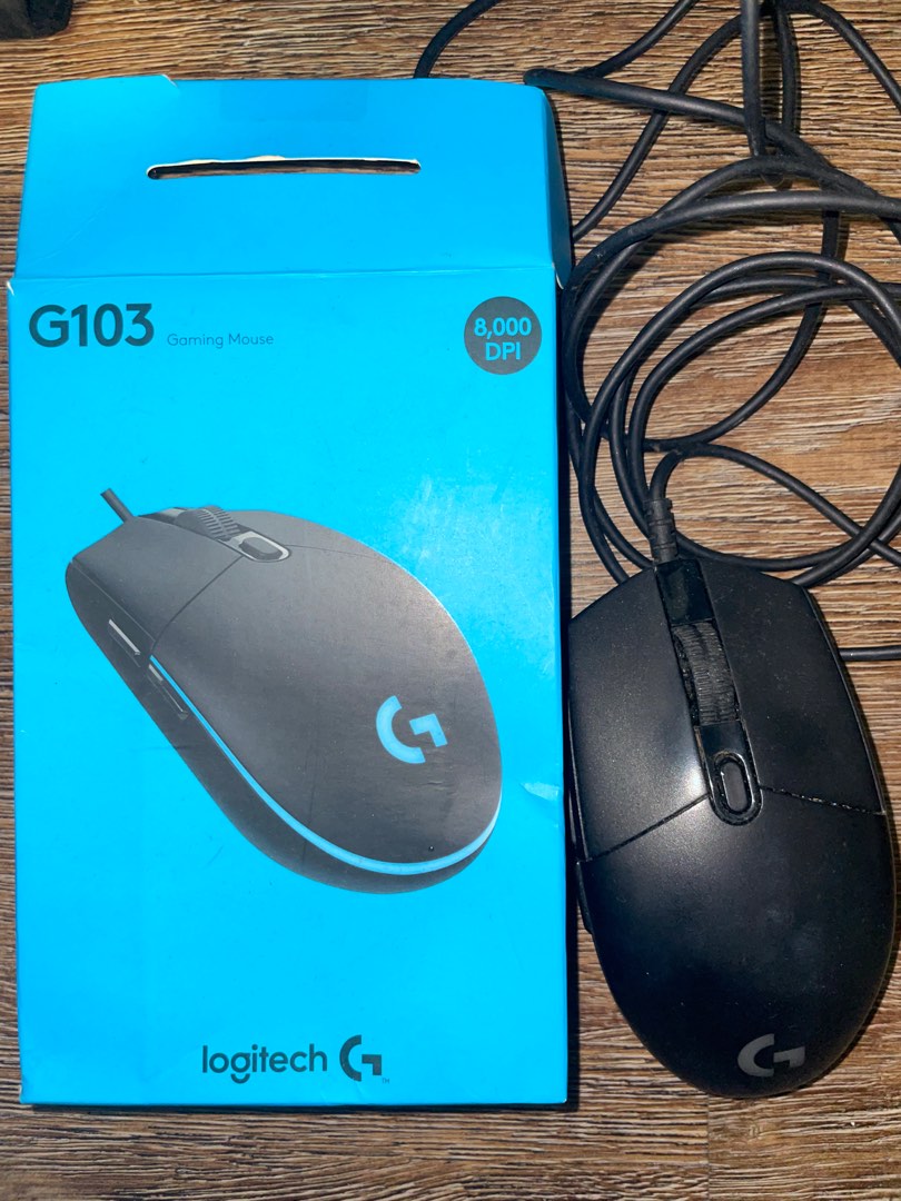 Logitech G103 Gaming Mouse, Computers & Tech, Parts & Accessories, Mouse & Mousepads on Carousell