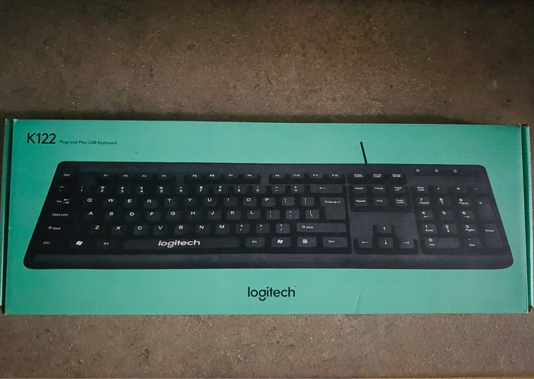 Logitech Keyboard Black, Computers & Tech, Parts & Accessories ...