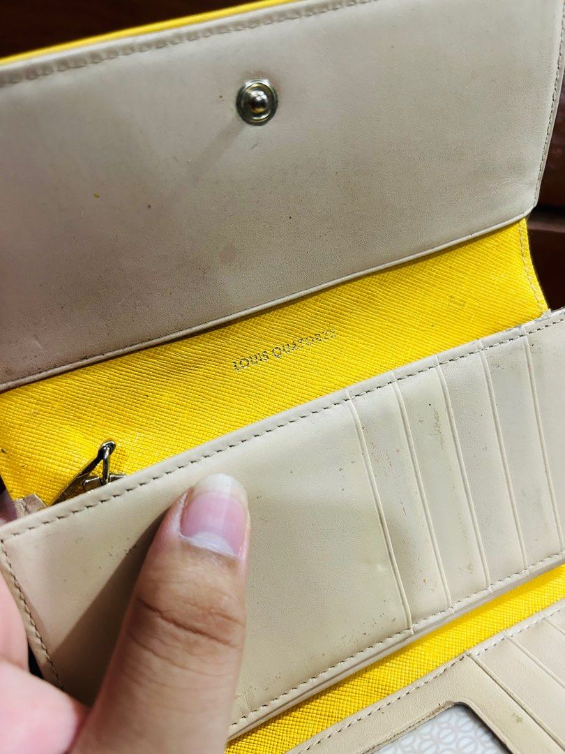 Louis Quatorze Signature Medium Snaplock Wallet, Luxury, Bags & Wallets ...