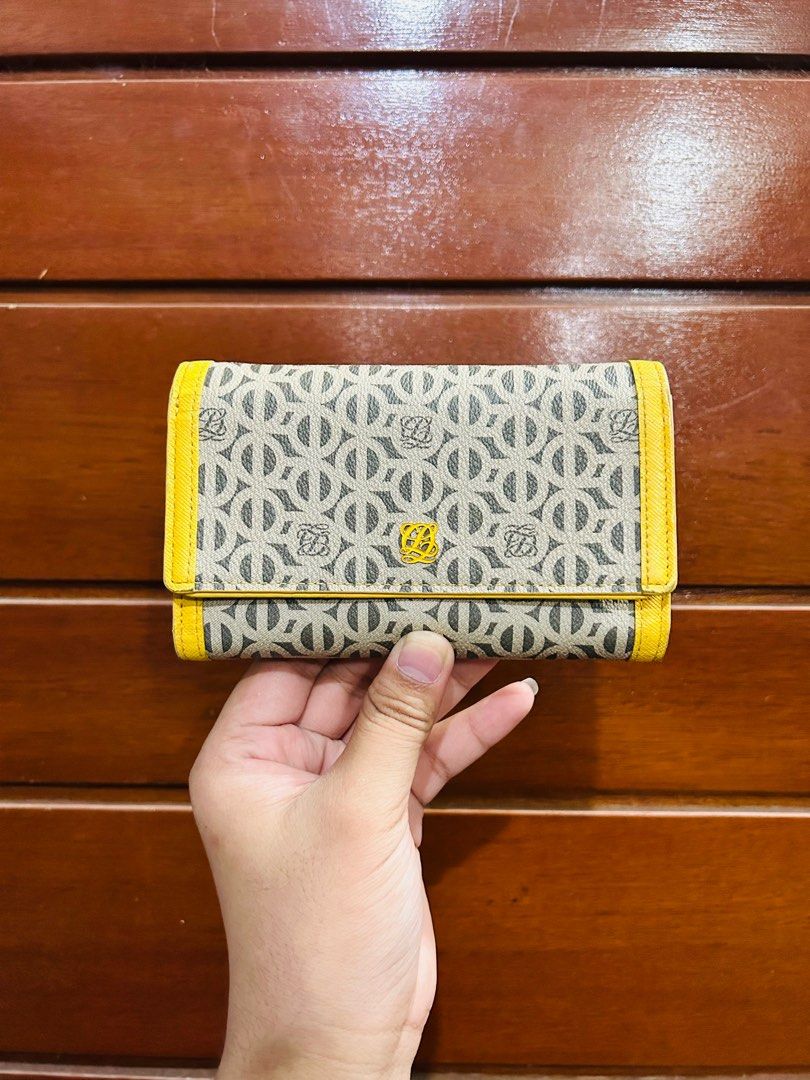 Louis Quatorze Signature Medium Snaplock Wallet, Luxury, Bags & Wallets ...