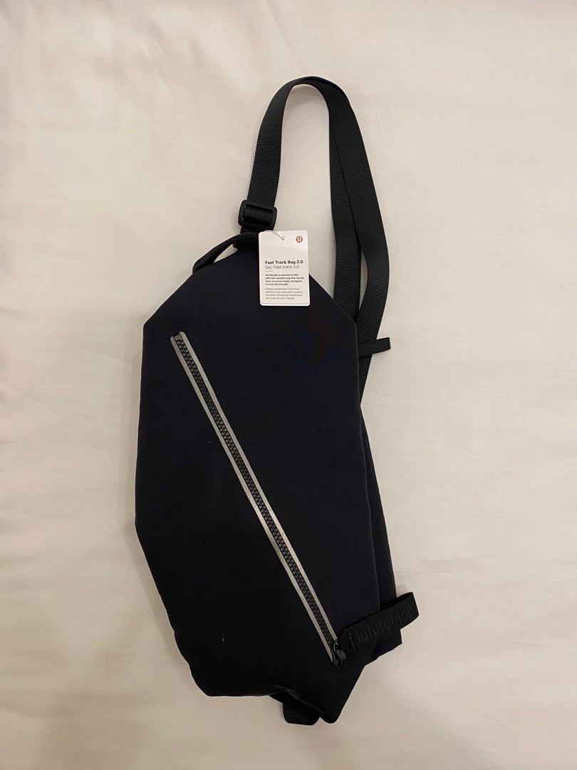 Lululemon Fast Track Bag 2.0, Men's Fashion, Bags, Sling Bags on Carousell