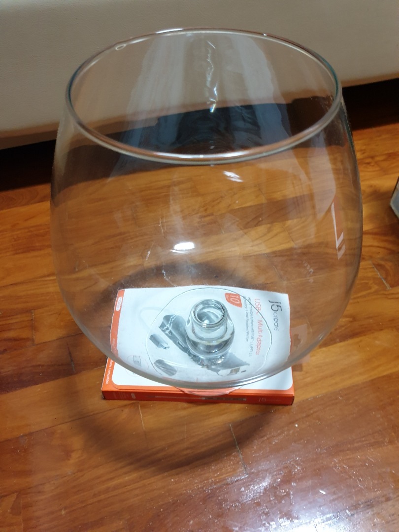 Big Giant BRANDY GLASS 29.2 x 23.8 cm Coupe Copa, Furniture & Home ...