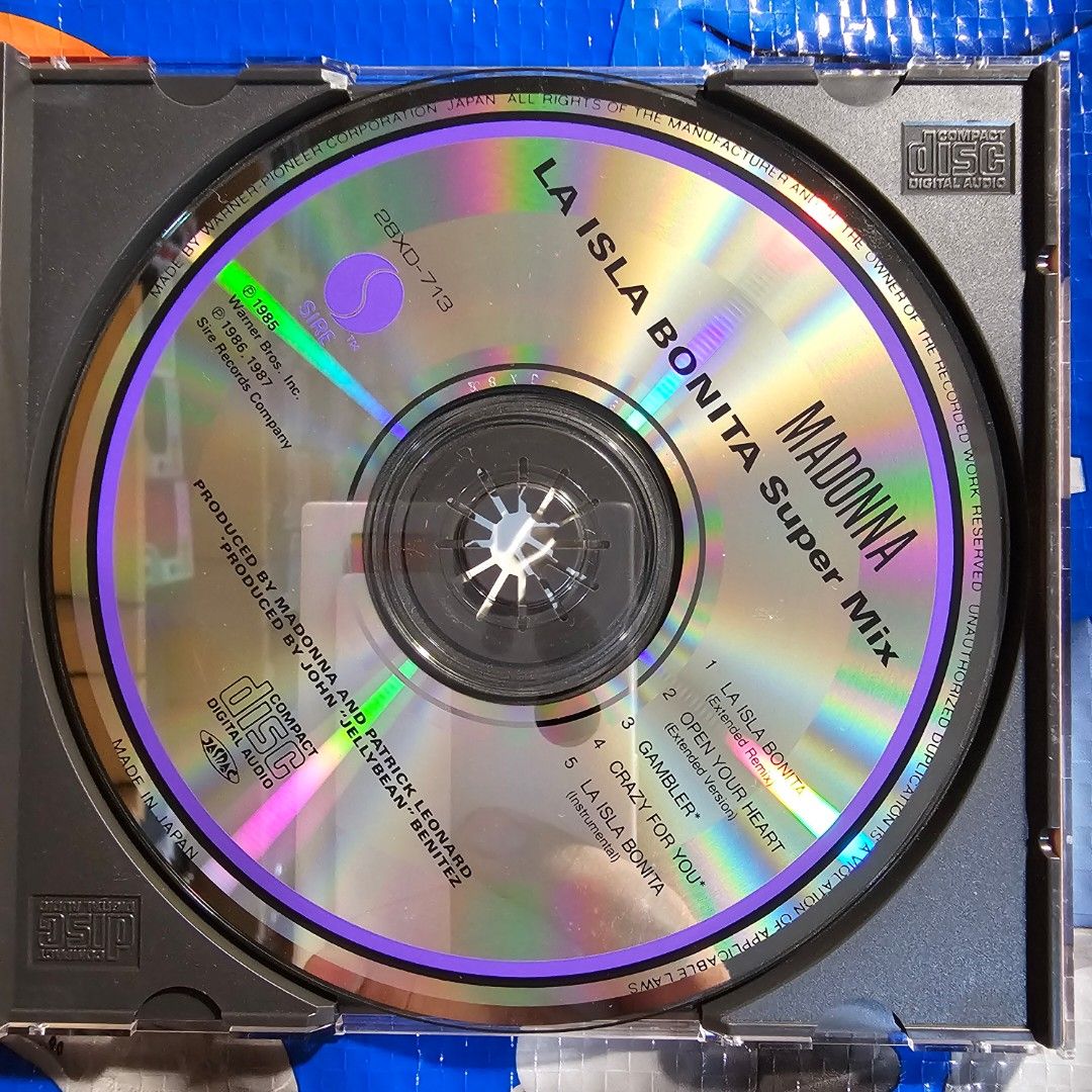 Madonna - La Isla Bonita - Super Mix - CD Mint - Made in Japan, Hobbies ...